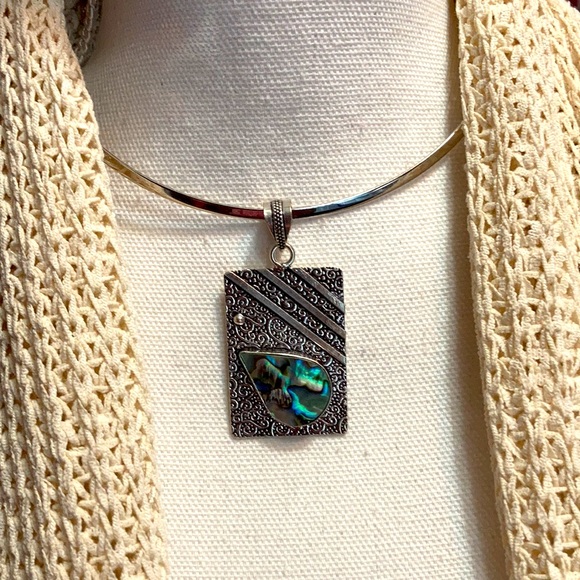 Jewelry | New Abalone Shell 925 Sterling Silver Pendant | Poshmark